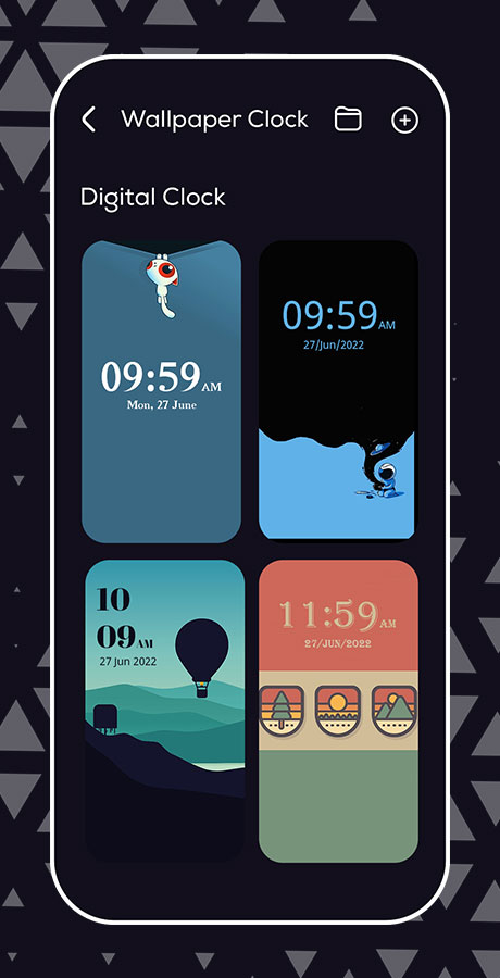 Digital Clock LWP - Digital Clock AOD - Always On Display - Live Wallpaper - Best Clock On ...